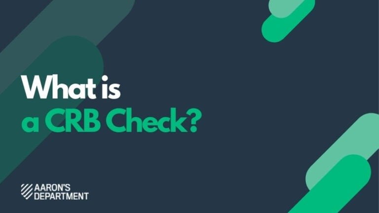 What is a CRB Check? - Employment Tools by Aaron's Department DBS 2025