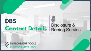 DBS Contact Details - 2025